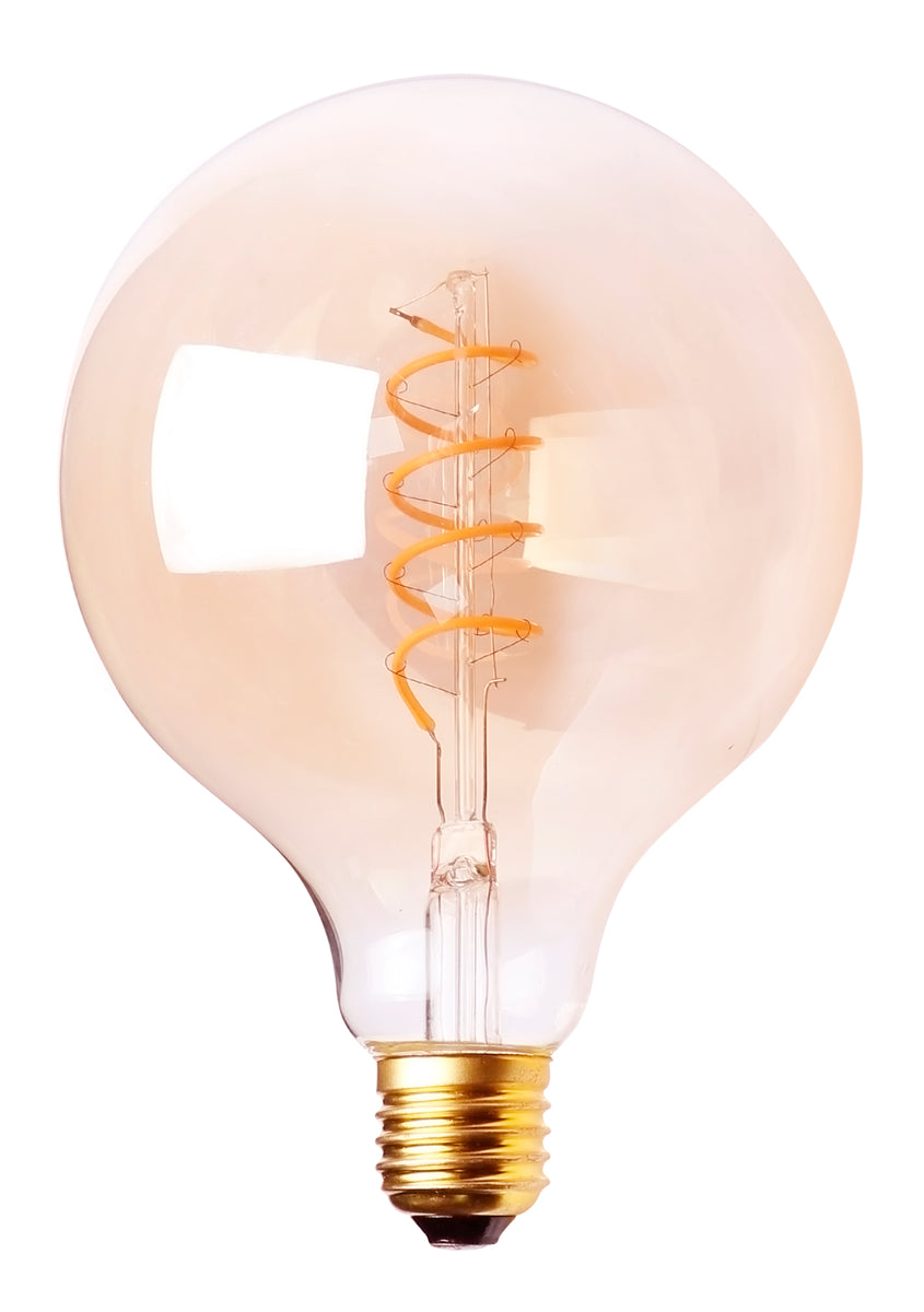Harper Living G125/E27 4W Warm White Dimmable Vintage LED Bulb, Single